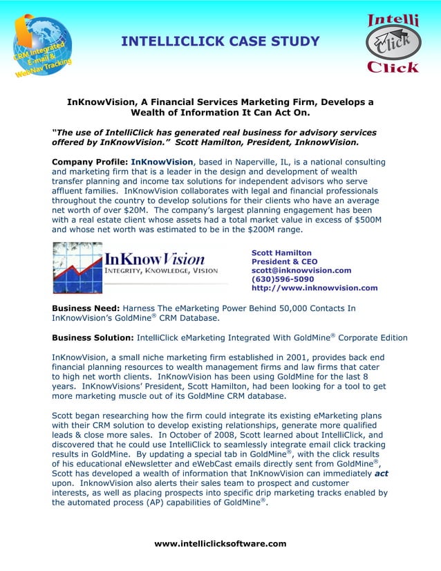 Inknowvision Case Study | PDF | Email | Internet