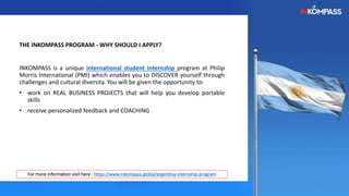 INKOMPASS Argentina - A Philip Morris International Internship Program ...