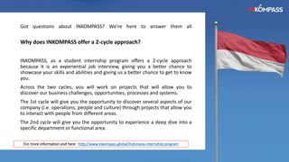 INKOMPASS Indonesia - A Philip Morris International Internship Program ...