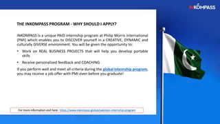 Global Internship Program in Pakistan - INKOMPASS | PPT