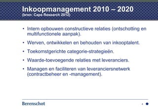 Inkoop partnerschap en innovatieve samenwerking | PPT