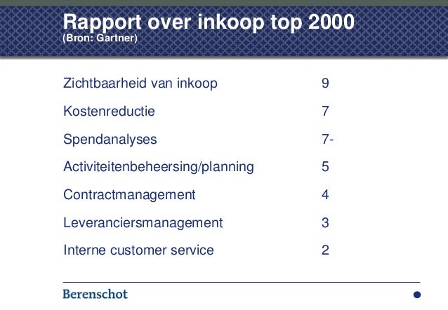 Inkoop partnerschap en innovatieve samenwerking