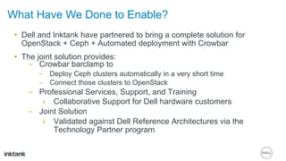 Wicked Easy Ceph Block Storage & OpenStack Deployment with Crowbar | PPT