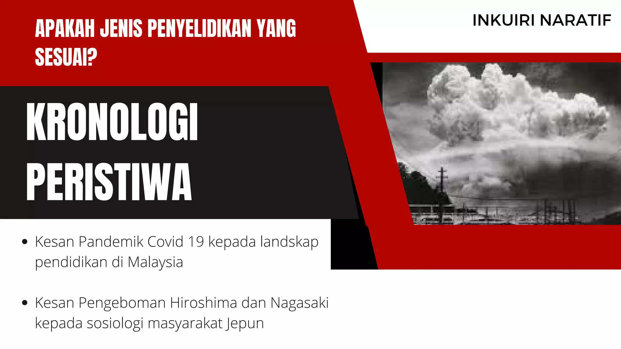 Inkuiri Naratif- kaedah penyelidikan | PDF