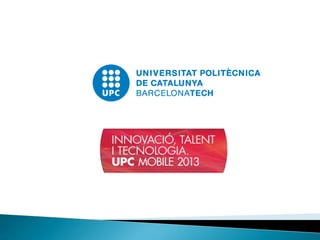 Projectes inLab en l'àrea de les comunicacions mòbils | PPT