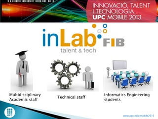 Projectes inLab en l'àrea de les comunicacions mòbils | PPT