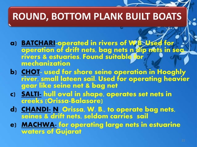 Inland fishing craft and gears | PPTX | Canoeing and Kayaking | Extreme ...