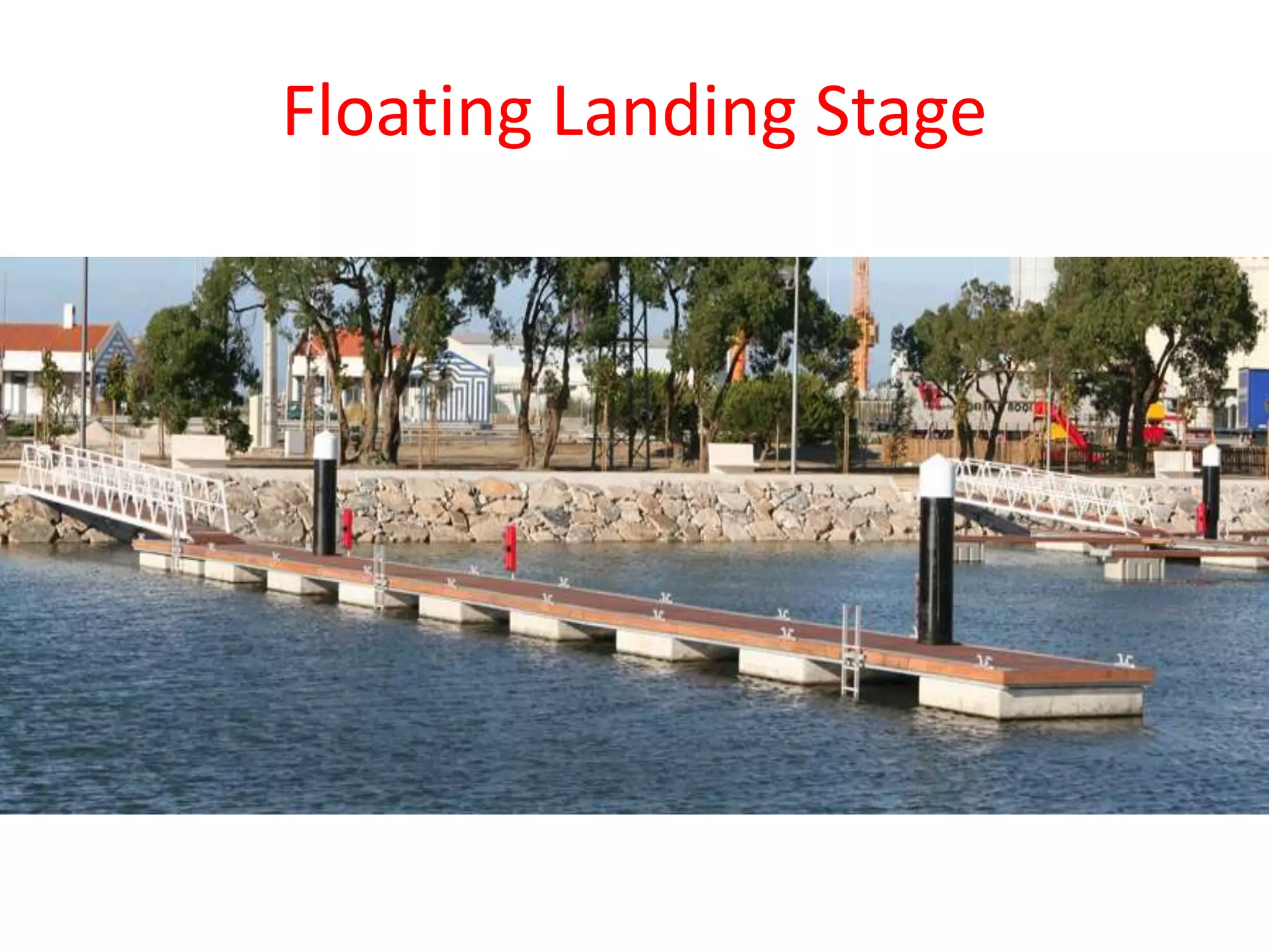 Inland water transportation & Floating Landing Stage | PPTX