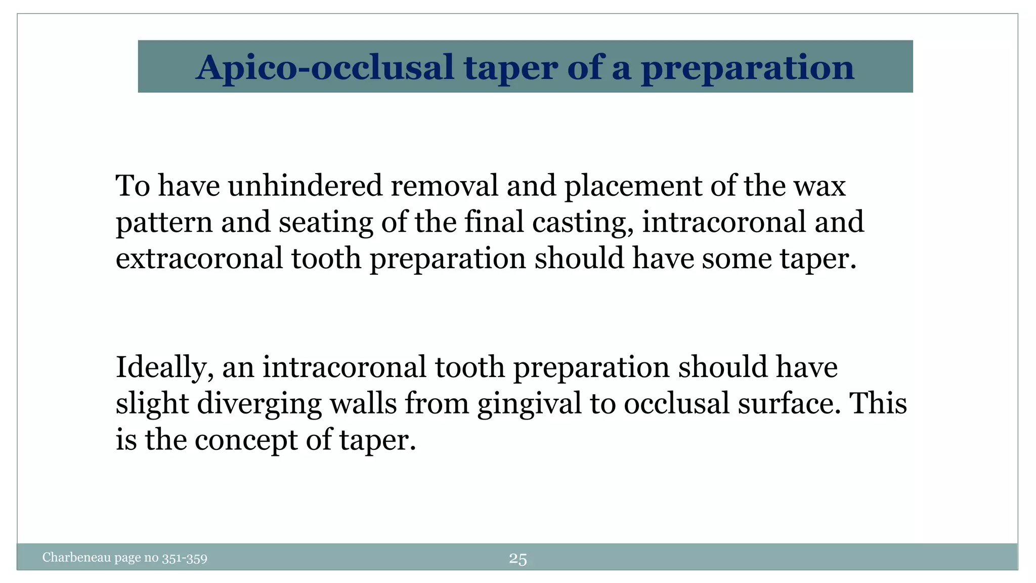 INLAY CAVITY PREPARATION seminaar.pptx