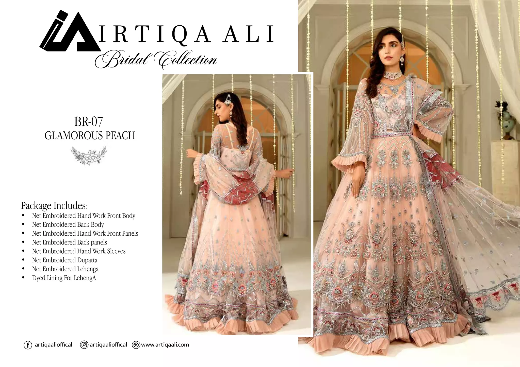 IRTIQA ALI BRIDAL COLLECTION 2021 | PDF
