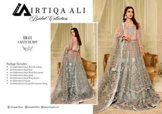 IRTIQA ALI BRIDAL COLLECTION 2021 | PDF