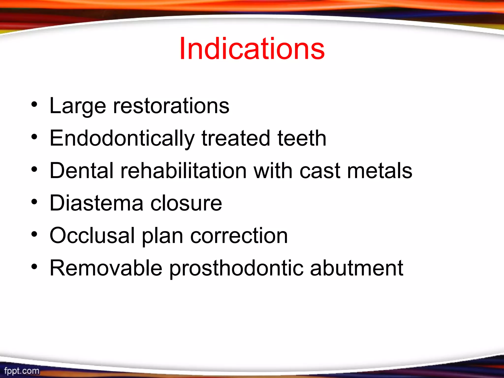 Inlays and onlays | PPT