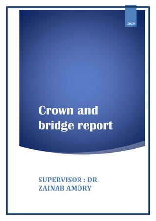Inlays & onlays (crown and bridge ) | PDF