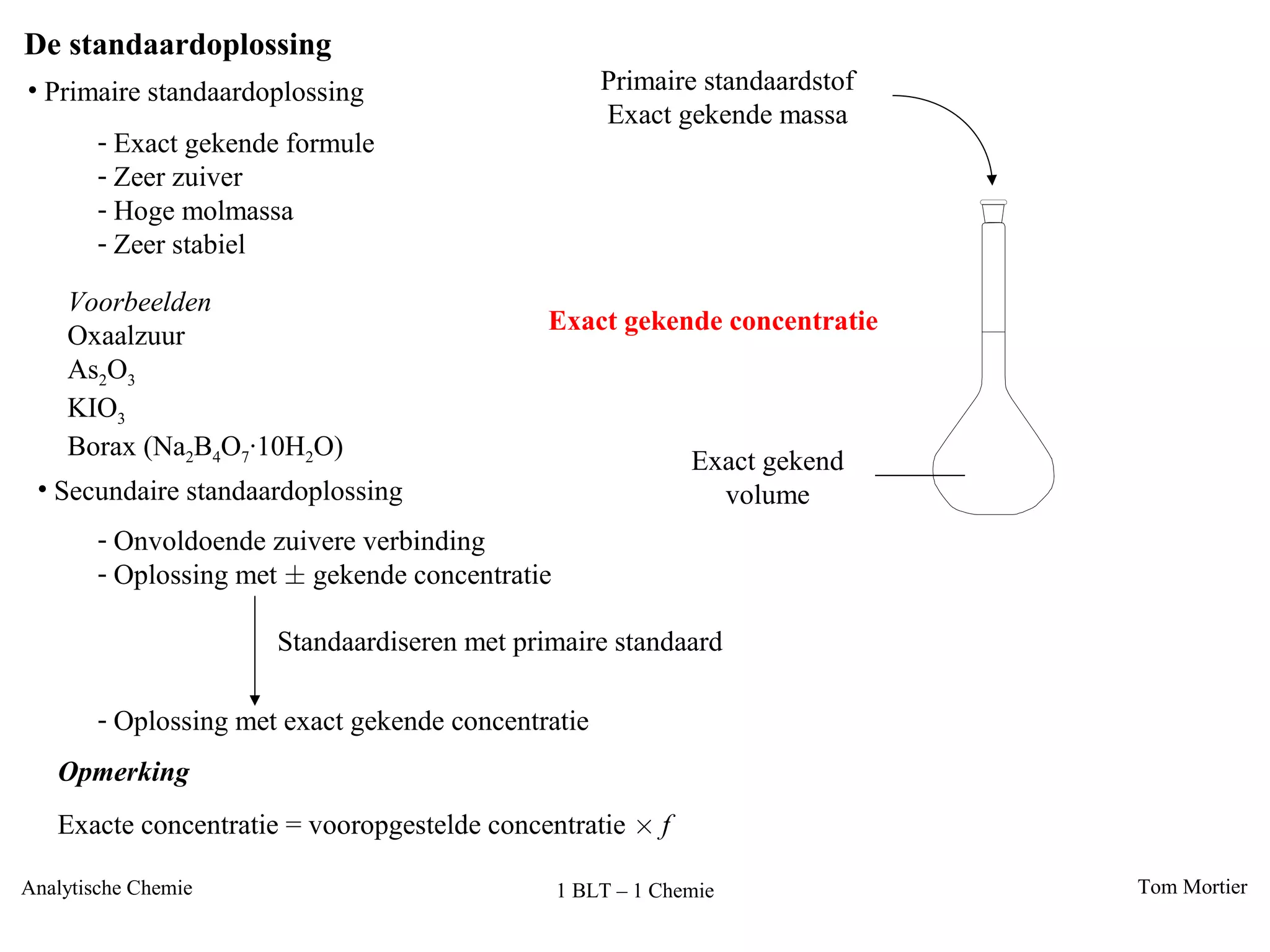 Inleiding titrimetrie | PPT