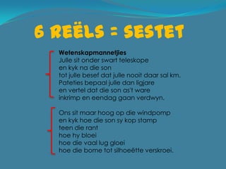 Inleiding tot poesie | PPTX