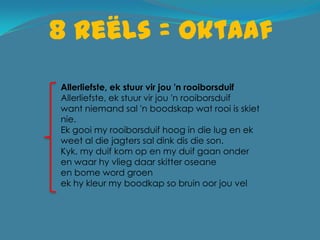 Inleiding tot poesie | PPTX