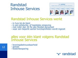 Randstad Organisatie | PPT