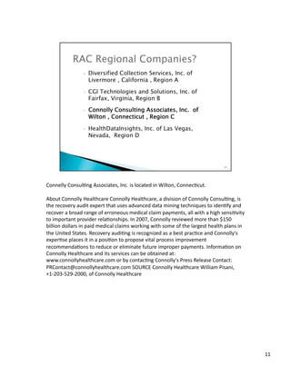 Medicare - CMS RAC Audit Presentation | PDF
