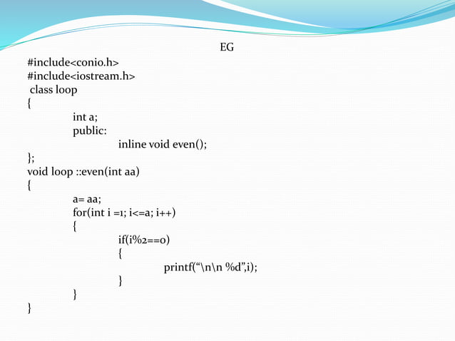 Inline function in C++ Inline function in C++
