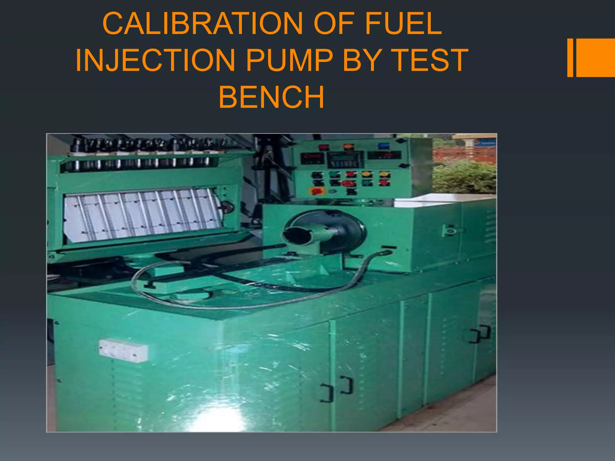 Inline fuel injuction pump | PPTX