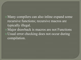 Inline function | PPTX