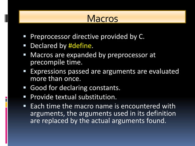Inline Functions And Macros Ppt