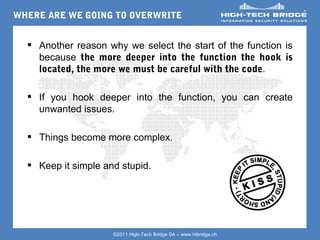 Inline Hooking in Windows | PDF