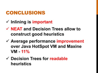 Inlining Heuristics | PPTX | Programming Languages | Computing