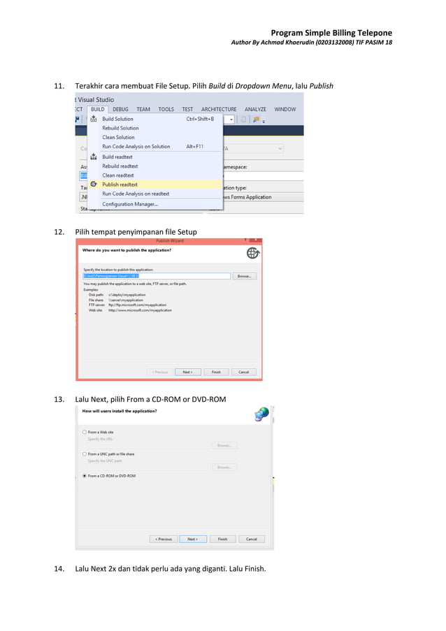 Billing telepon dengan visual basic | PDF