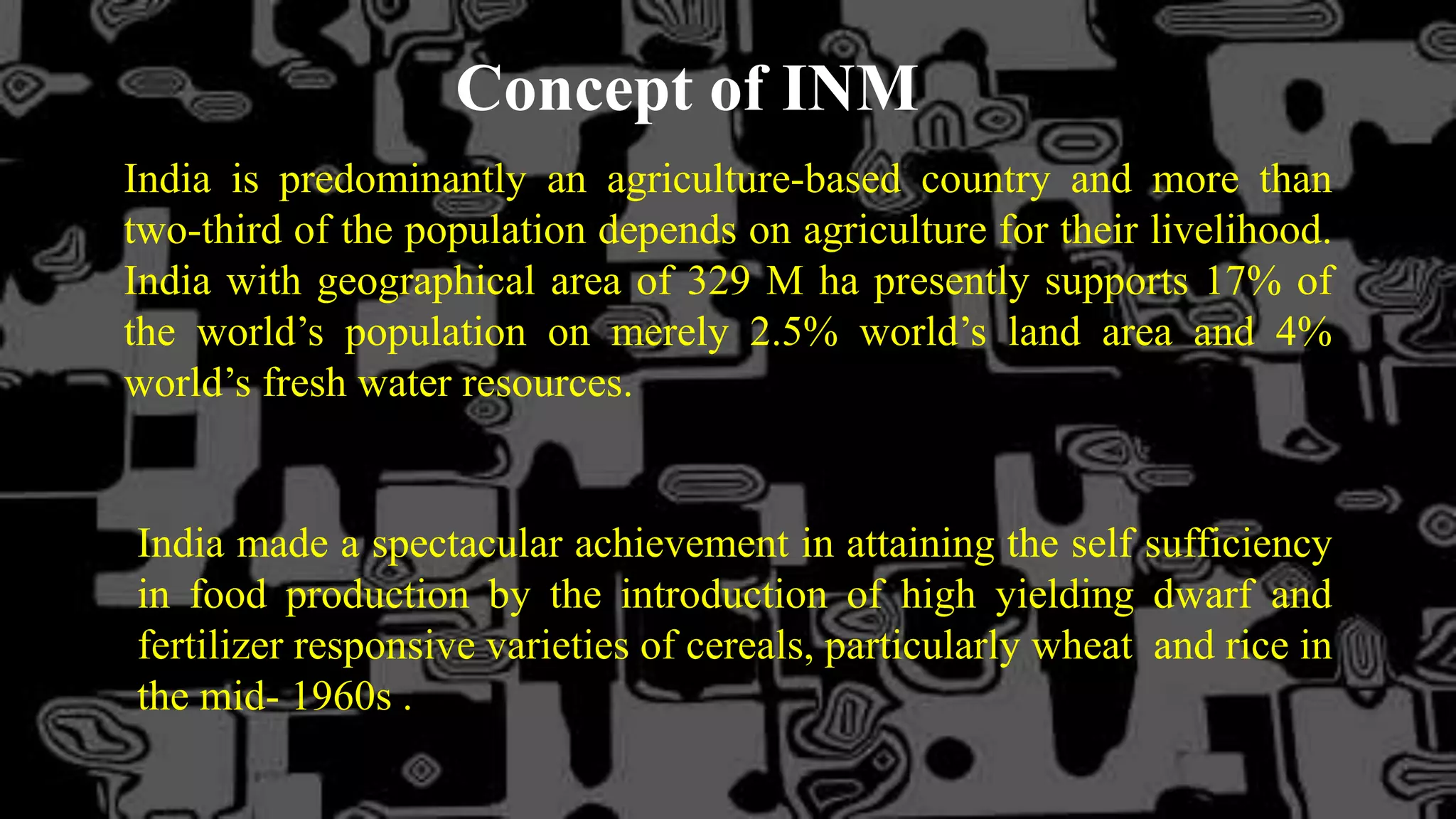 Integrated nutrient management | PPTX