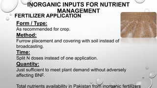 Integrated Nutrient Management | PPTX