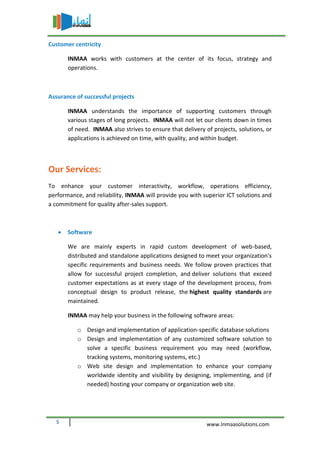Inmaa Solutions profile | DOCX