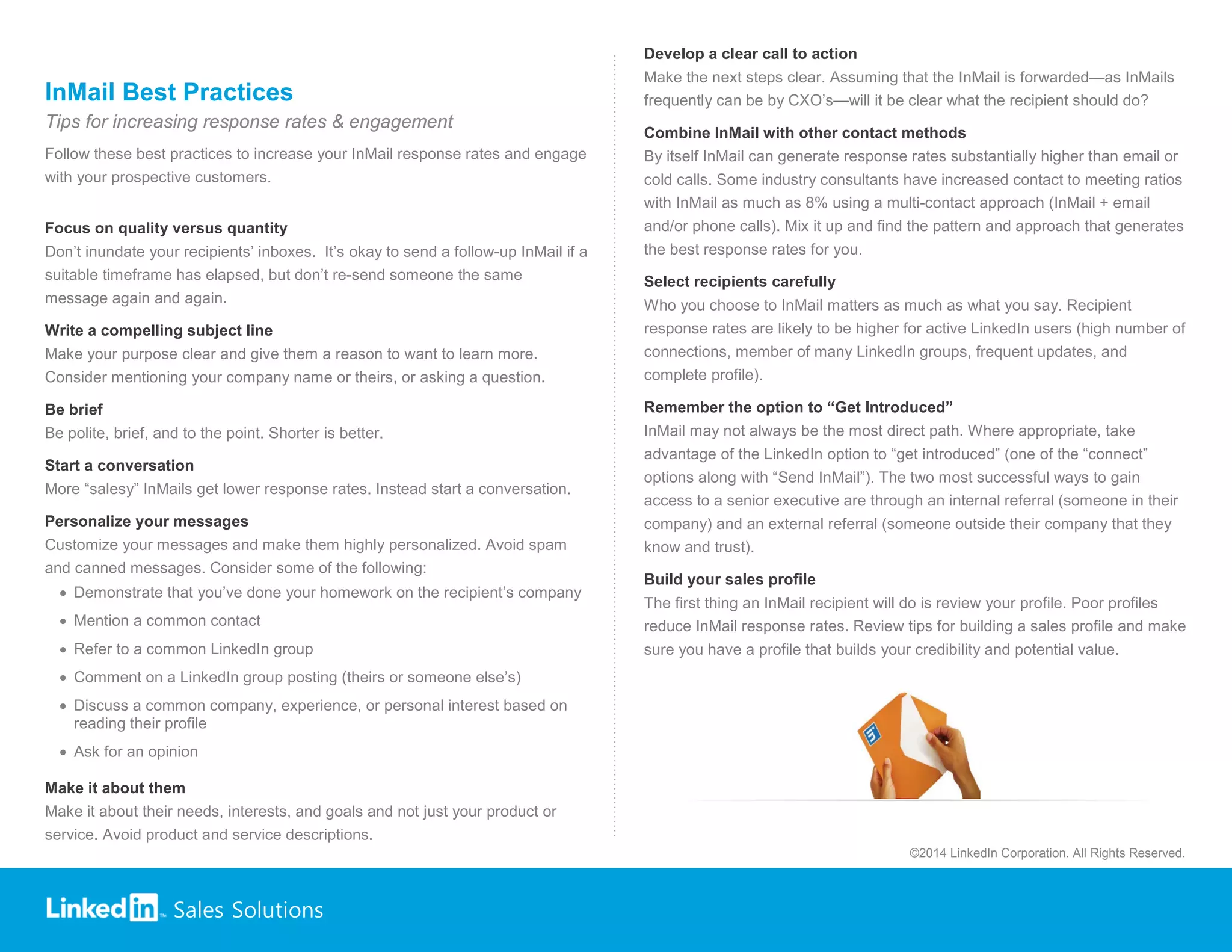InMail best practices | PDF