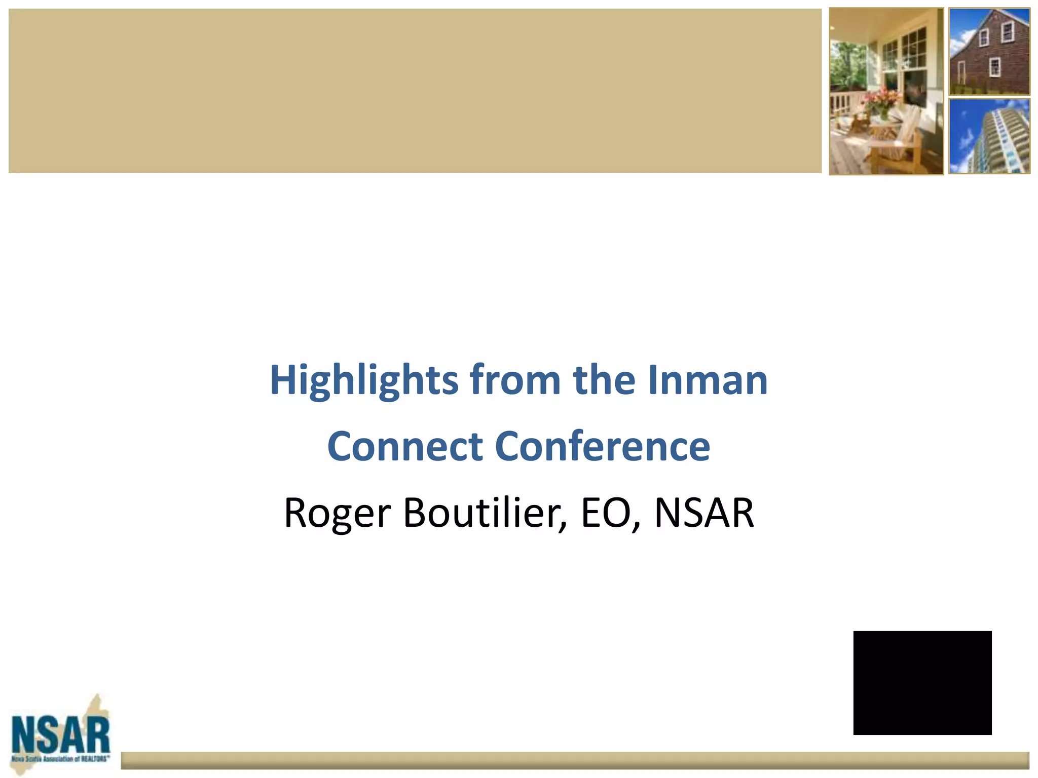 Inman conferencenotesslideshow | PPT