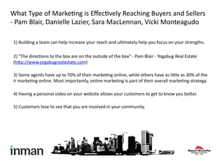 Inman Connect Conference Summary | PPT