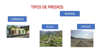 Inmatriculacion de predios | PPTX