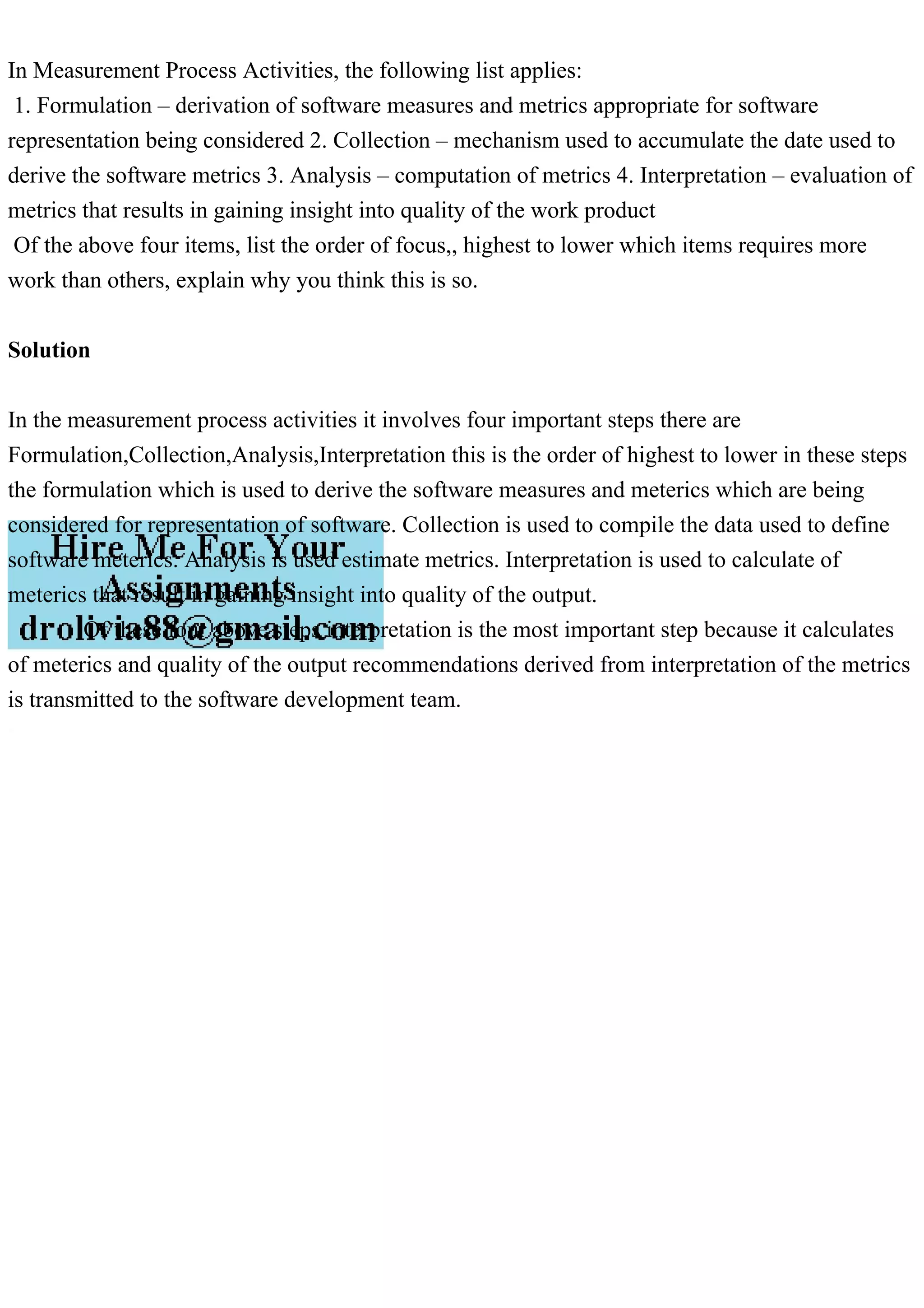 In Measurement Process Activities, the following list applies 1. .pdf