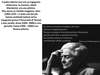 In memoria di Rita Levi Montalcini | PPTX