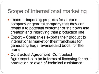 International Marketing | PPTX