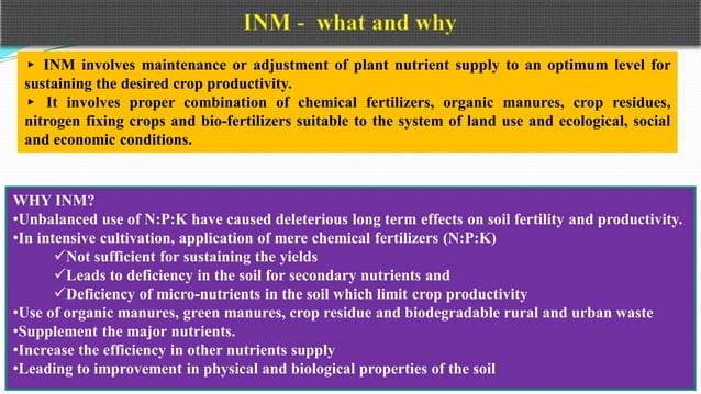 INM in Vegetable crops .pptx