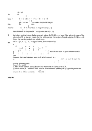 Inmo 2013 test_paper_solution_new | RTF