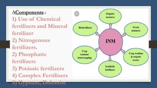 Integrated Nutrient Management ppt. | PDF
