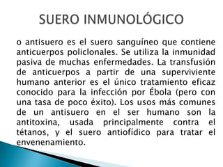 Inmunidad | PPTX