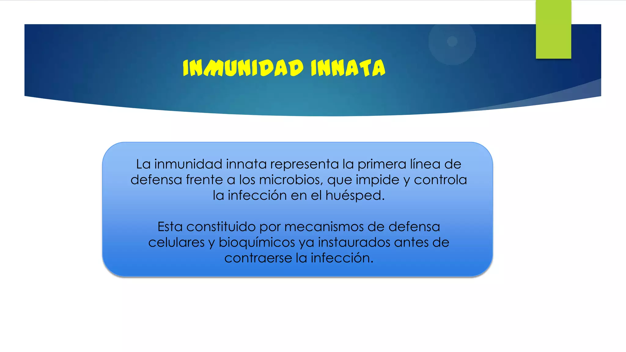 Inmunidad innata | PPTX