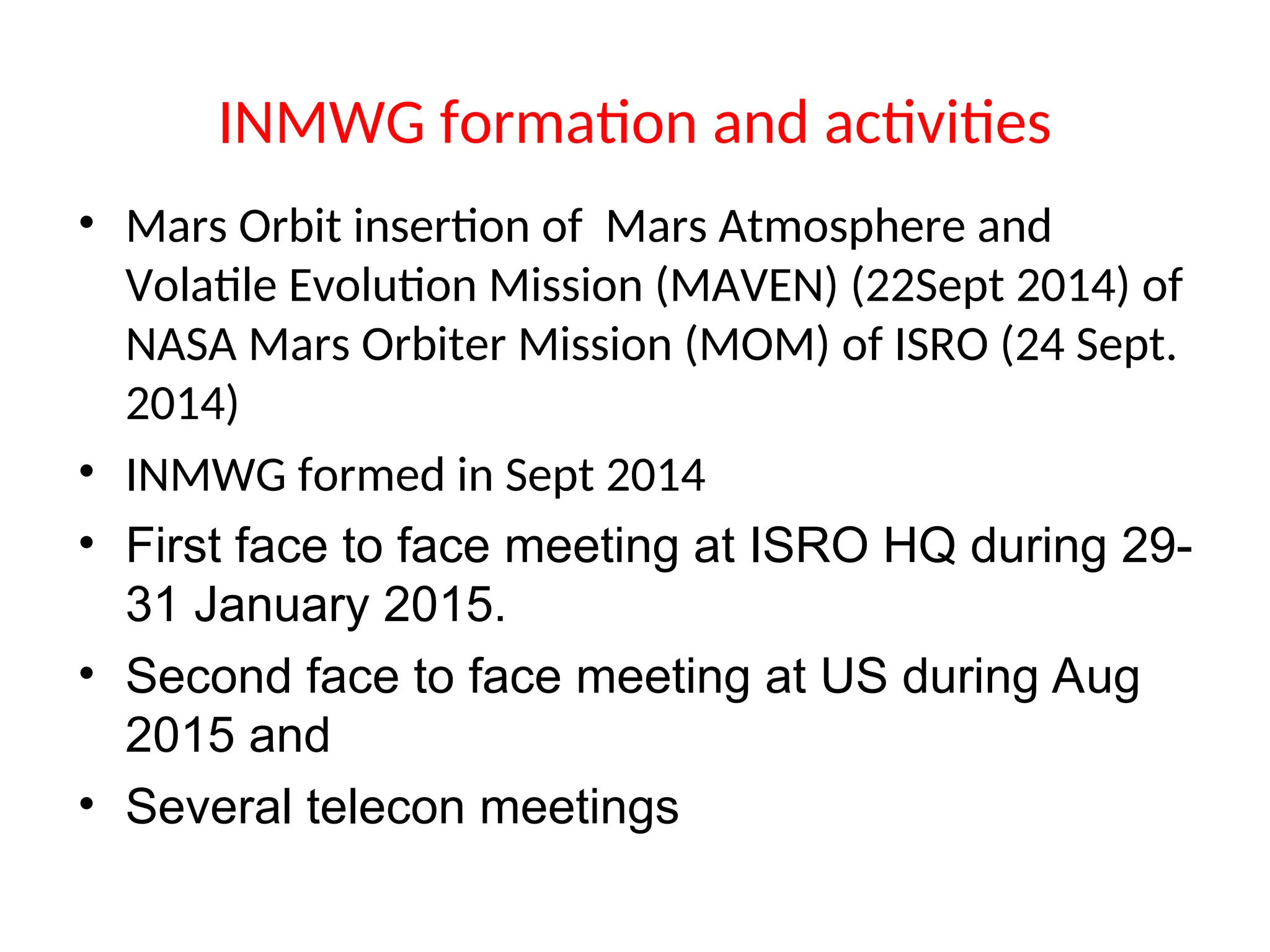 Isro program of power point presentation | PPT