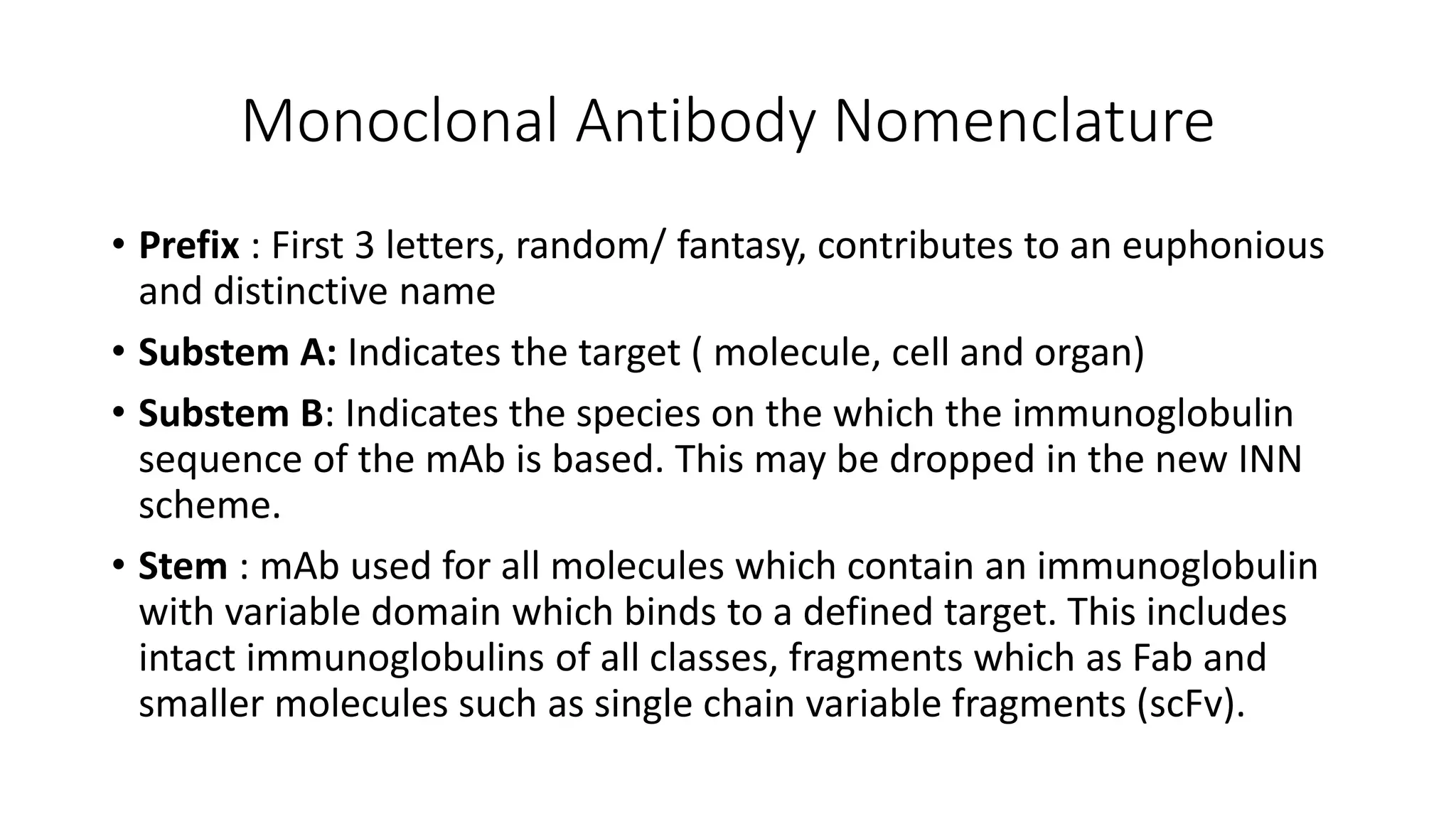International Non Proprietary Name Nomenclature | PPTX