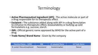 International Non Proprietary Name Nomenclature | PPTX