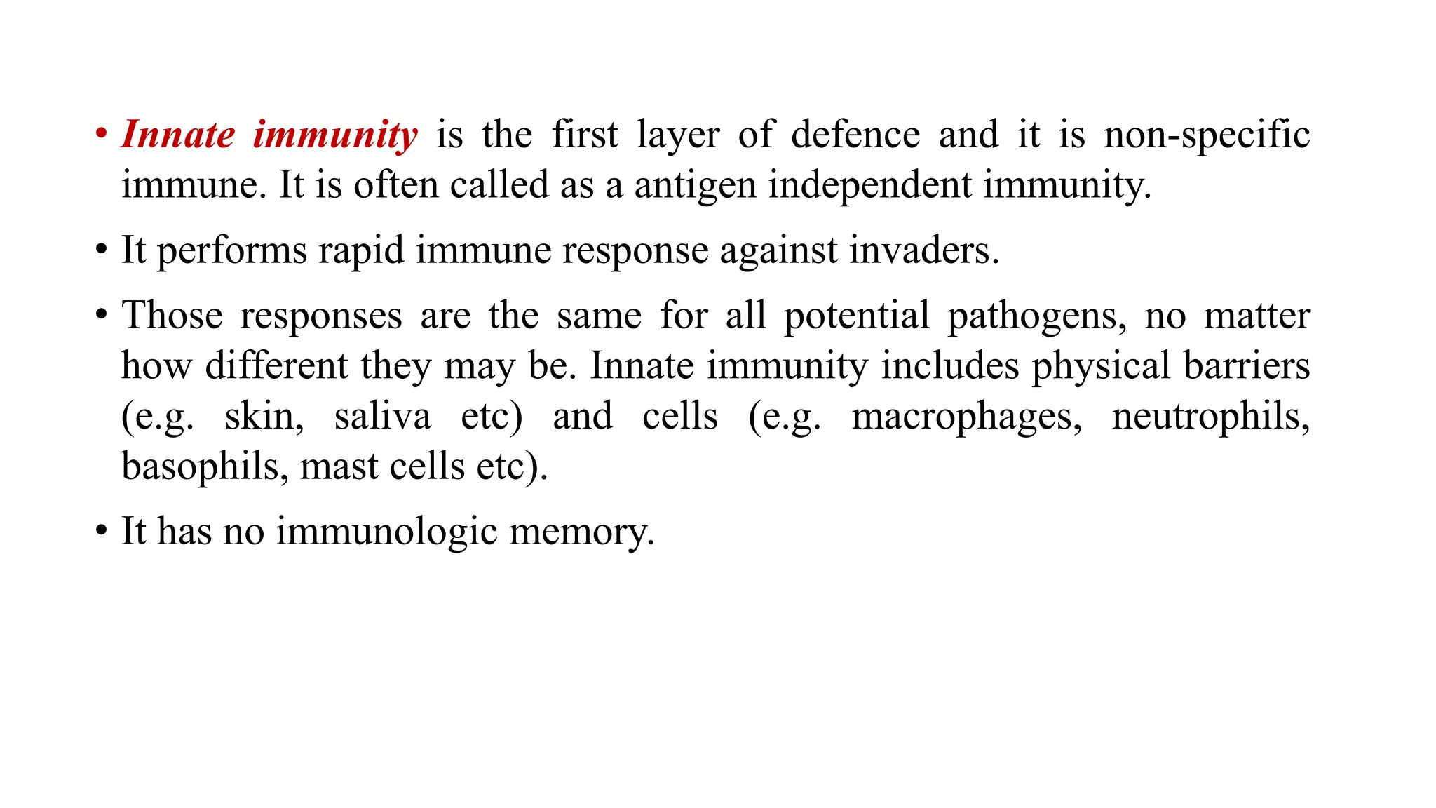 Innate & Adaptive Immunity | PPTX | Infectious Diseases | Diseases and ...