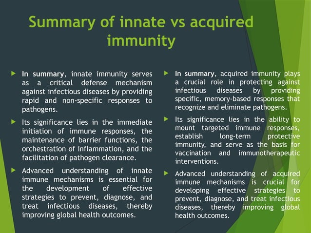 Immune system working, definition and its types of Innate and Acquire ...
