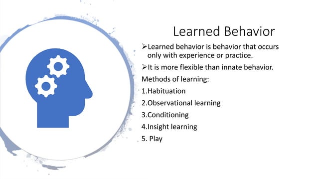 Innate and learned behavior | PDF | Science